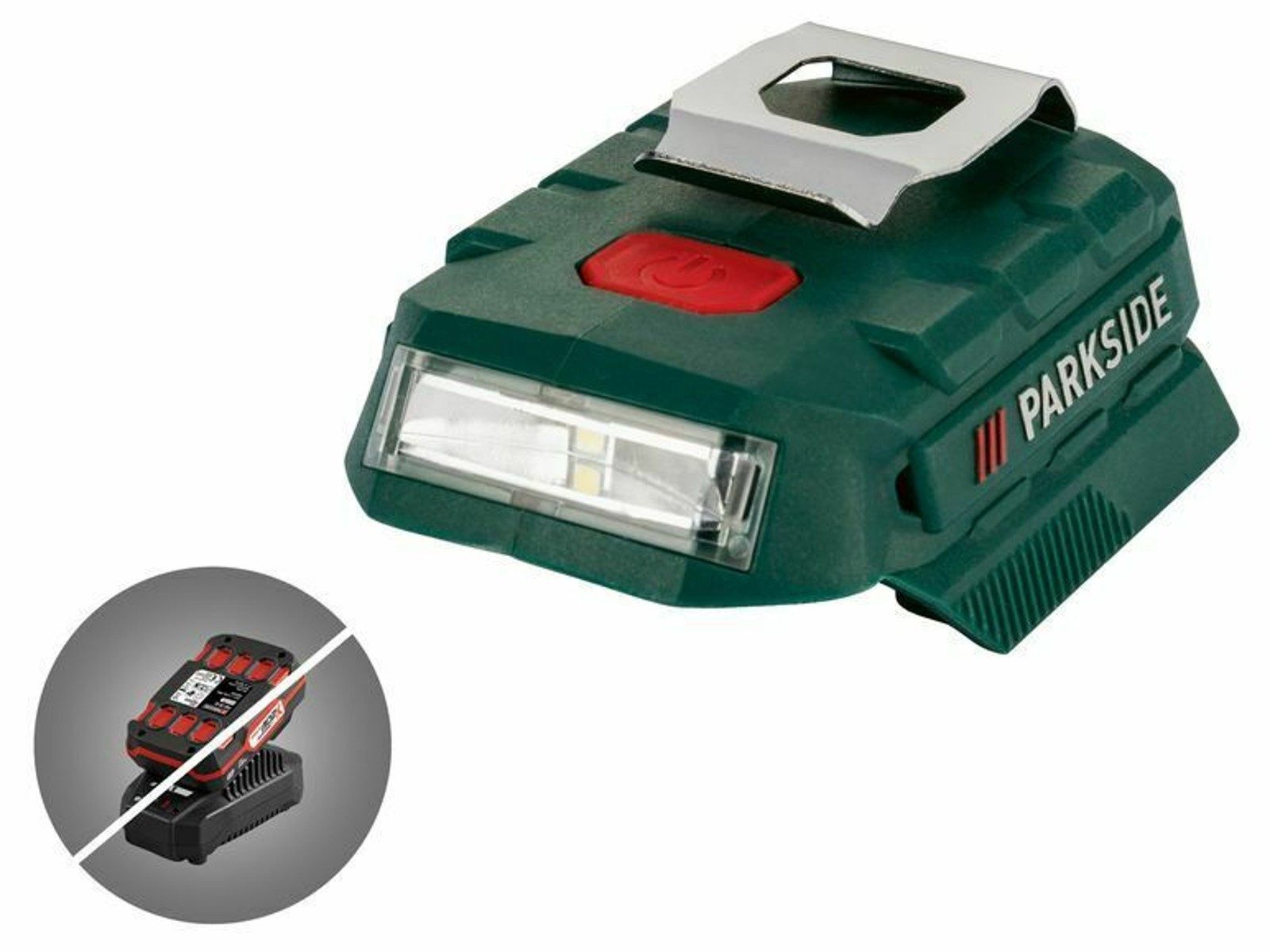 Parkside Akku Adapter