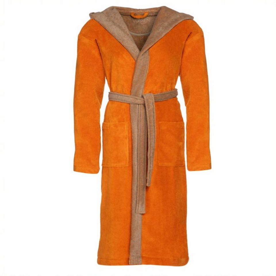 Vossen Unisex-Bademantel Poppy, Langform, Material-Mix, Mit Kapuze ... Vossen Unisex-Bademantel Poppy, Langform, Material-Mix, Mit Kapuze ...