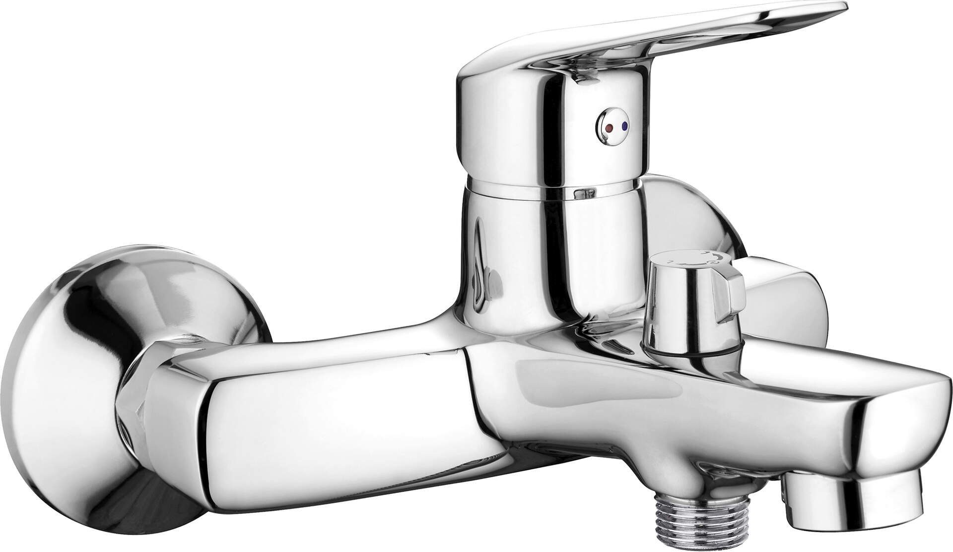 Trizeratop Wannenarmatur Wand Wannenarmatur Einhebel Mischer Chrom