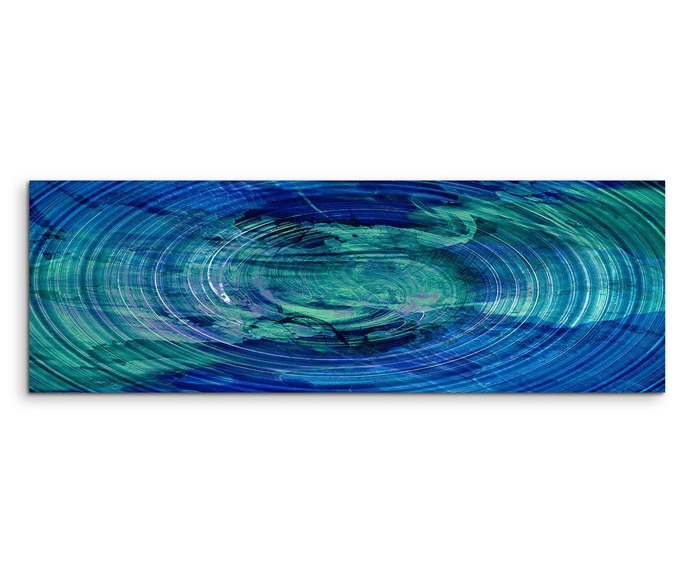 Sinus Art Leinwandbild Abstraktes Panoramabild 1037 150x50cm