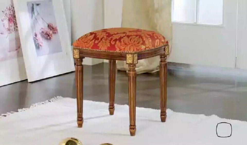 Jvmoebel Hocker Hocker Zimmer Polster Textil Designer Möbel Neu