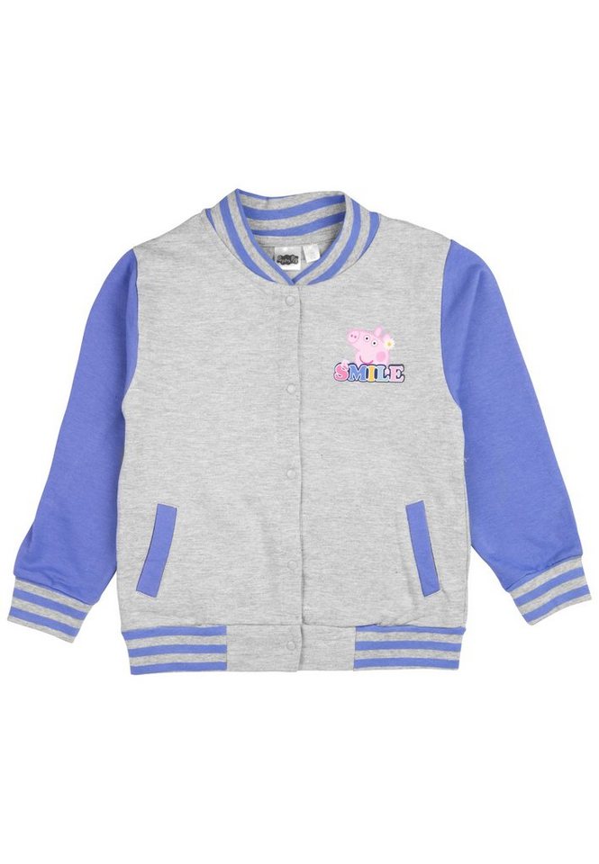 United Labels® Sweatjacke Peppa Wutz Peppa And Luzie Locke