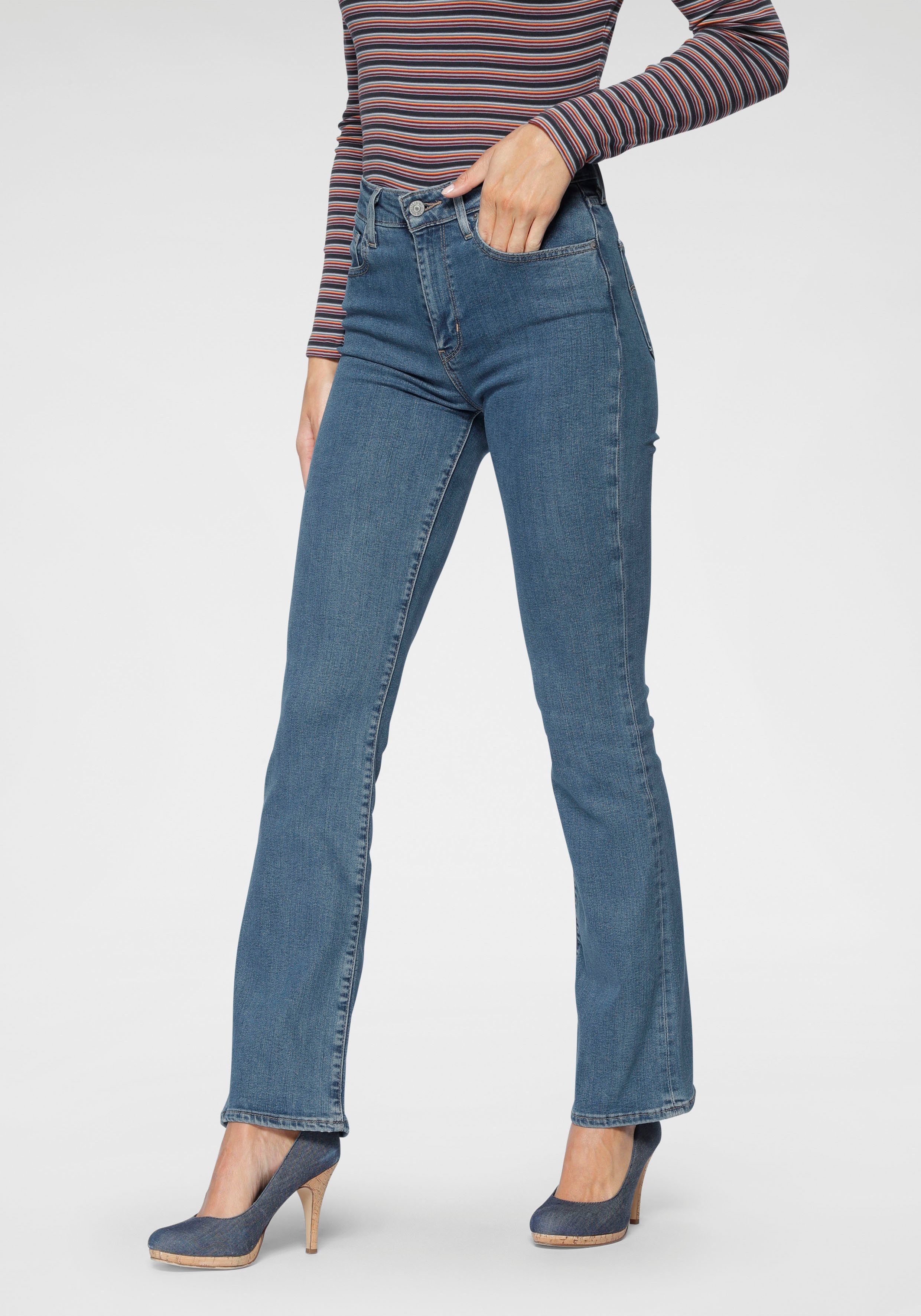 Levi's® Bootcut-Jeans »725 High-Rise Bootcut« | OTTO