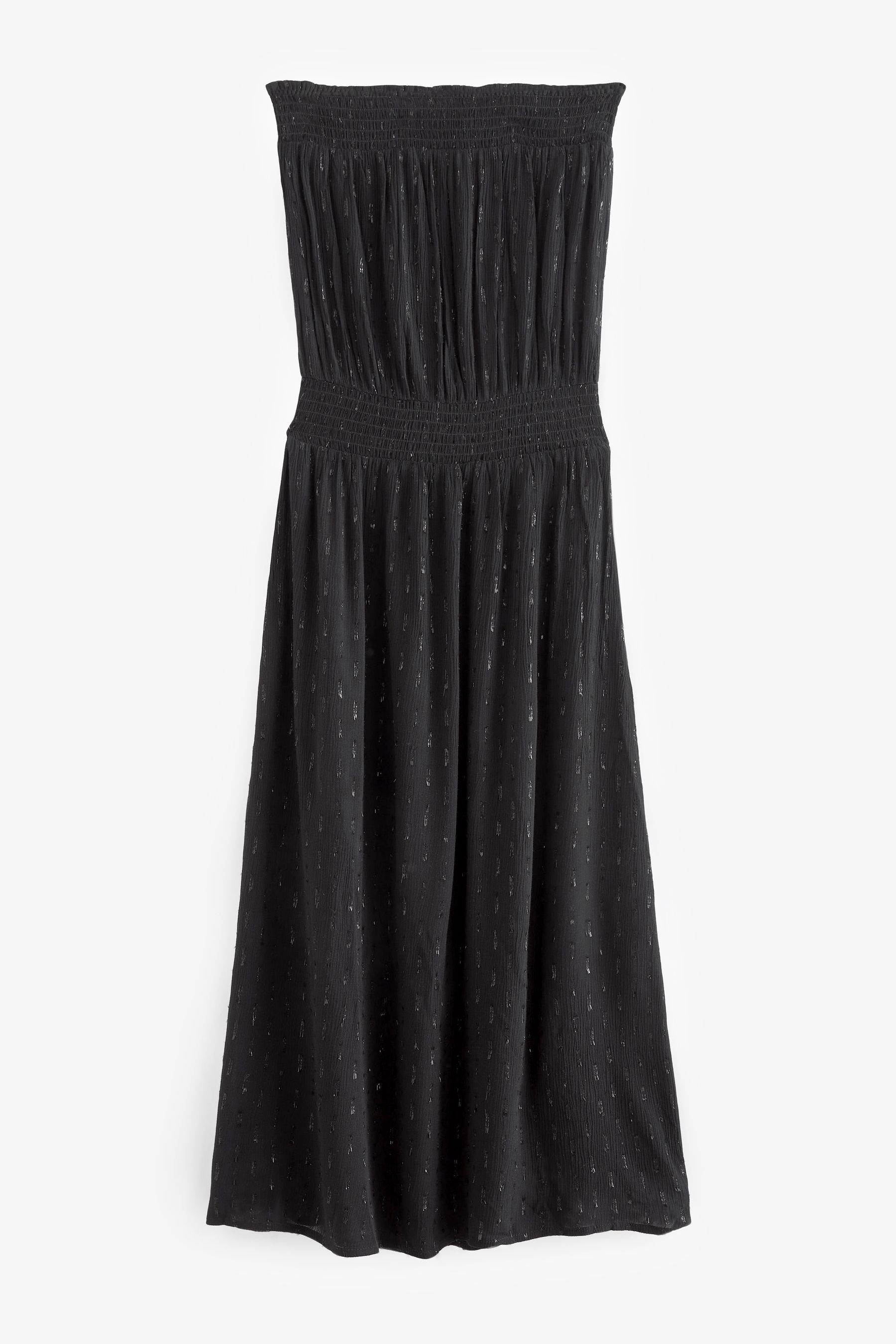 Next Midikleid Glitzerndes Bandeau Midikleid Mit Schlauchtop 1 Tlg