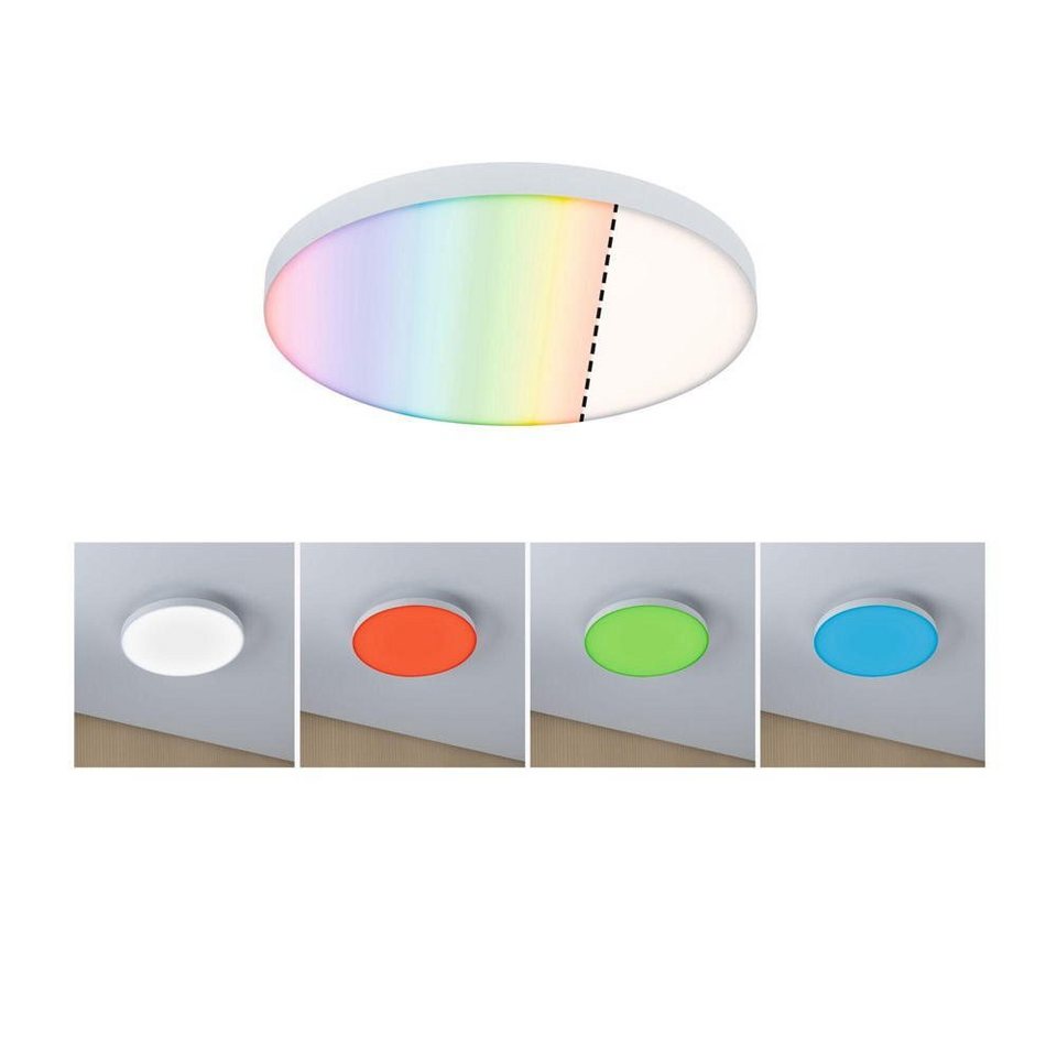 Paulmann Led Wandleuchte Led Zigbee Wand Und Deckenpanel Rgbw Velora