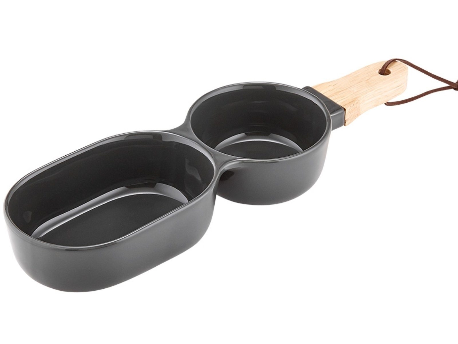 Ladelle Servierschüssel Classic Servier Stick Anthrazit 2tlg
