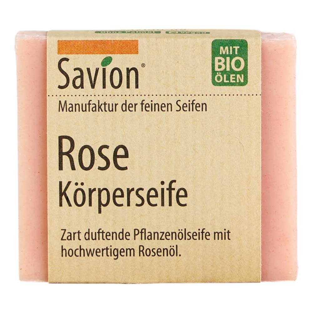 Savion Handseife Körperseife - Rose 80g