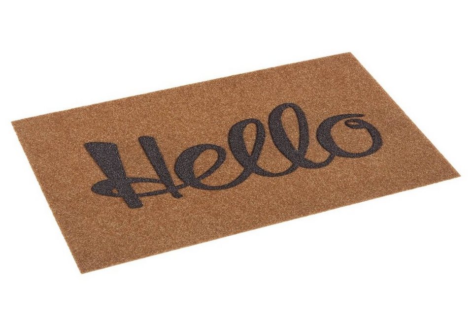 Fußmatte Fußmatte Hello Iv Teppich Boss Höhe 10 Mm In Outdoor
