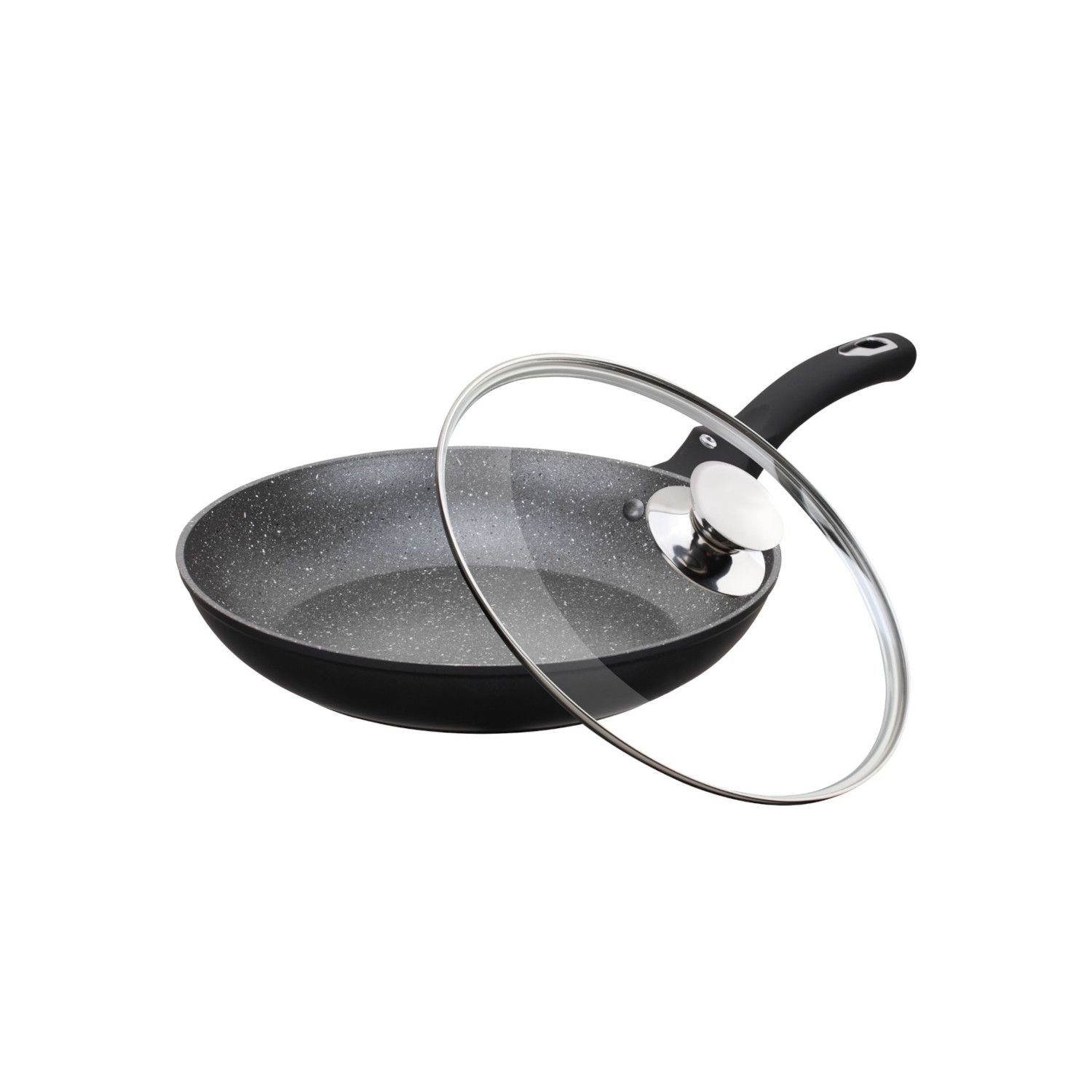 Culinario Bratpfanne 1 Tlg Pfanne Ø24 Cm Mit Glasdeckel Angenehmer