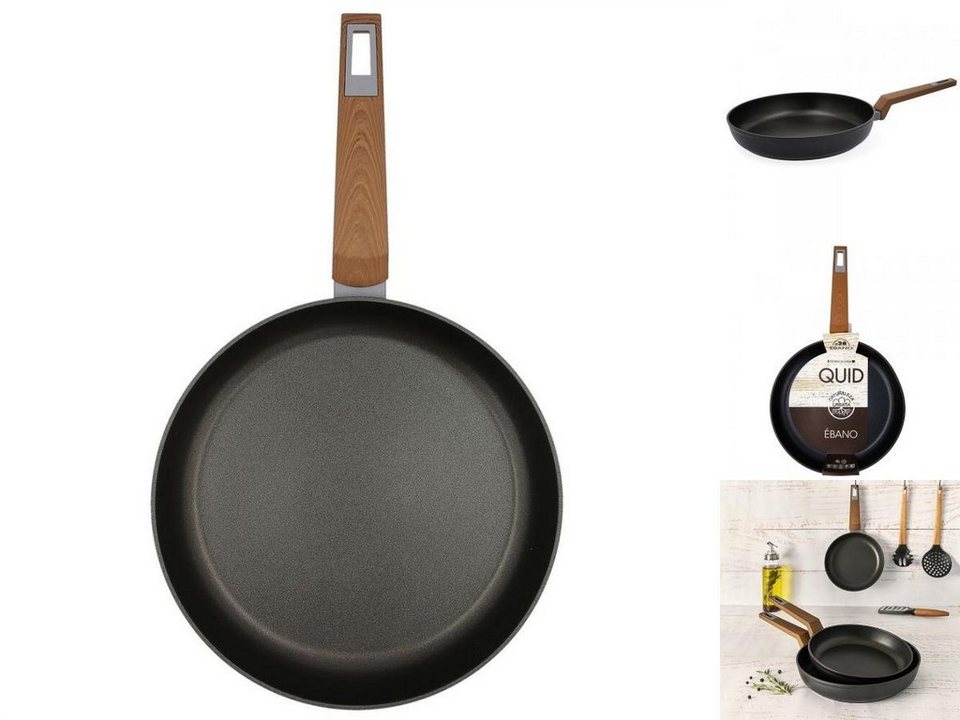 Quid Bratpfanne Pfanne Quid Ebano Geschmiedetes Aluminium Grau Metall 28 Cm