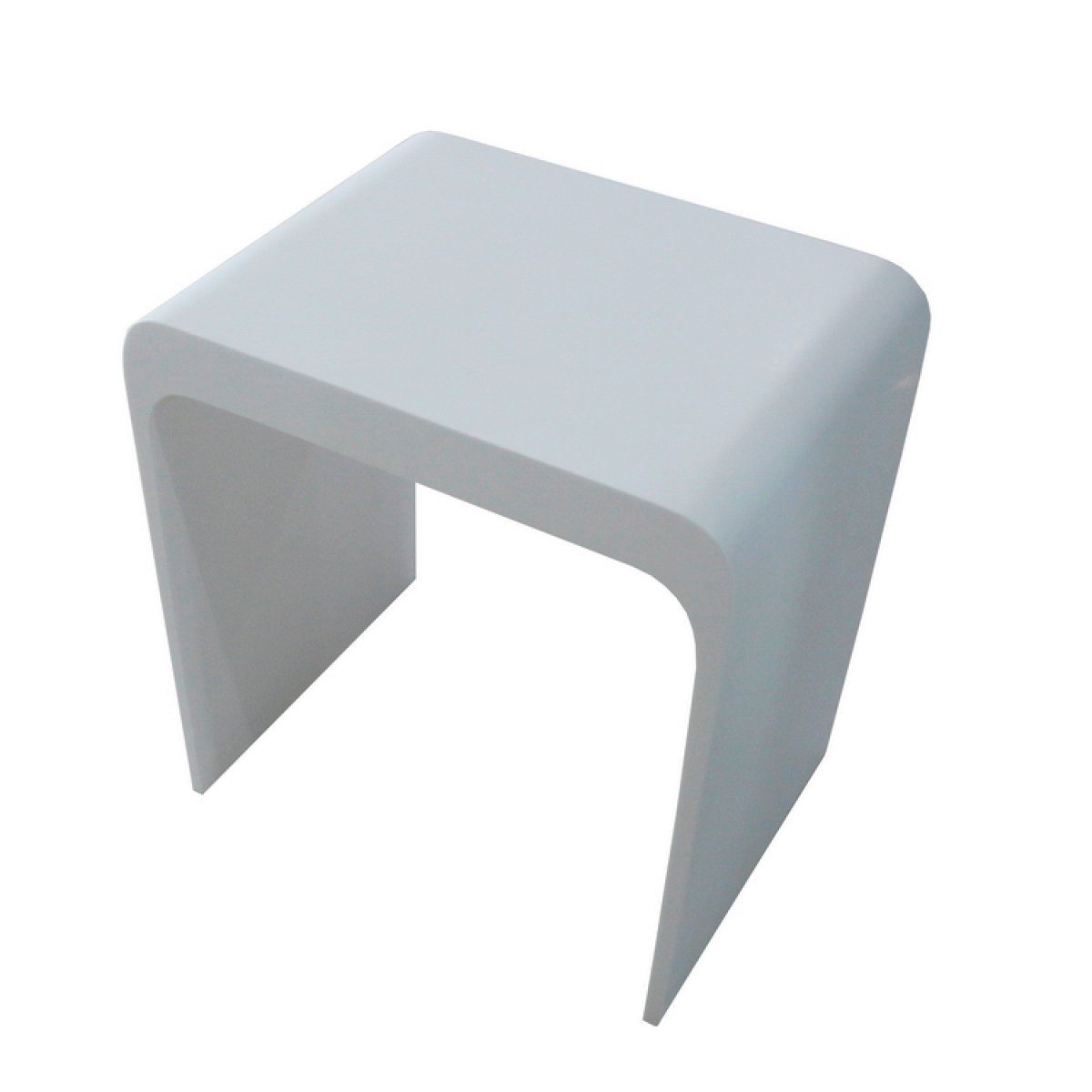 KZOAO Duschhocker Design SPA Badhocker aus Mineralguss Modell "Turin ...
