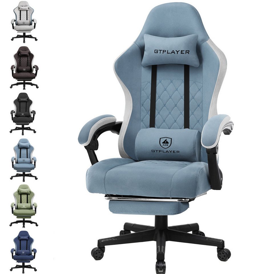 Gtplayer Gaming Stuhl Ergonomischer Gaming Sessel Schreibtischstuhl