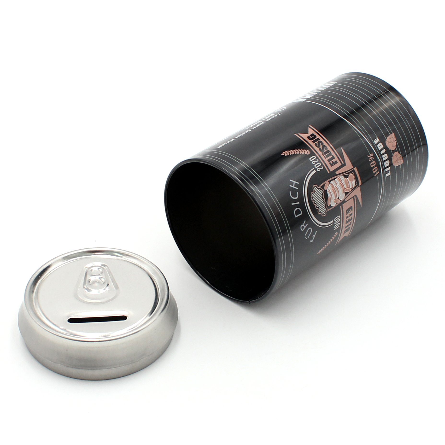 Dekohelden24 Spardose Metall Spardose - Bierdose - Motiv: Für Dich ...
