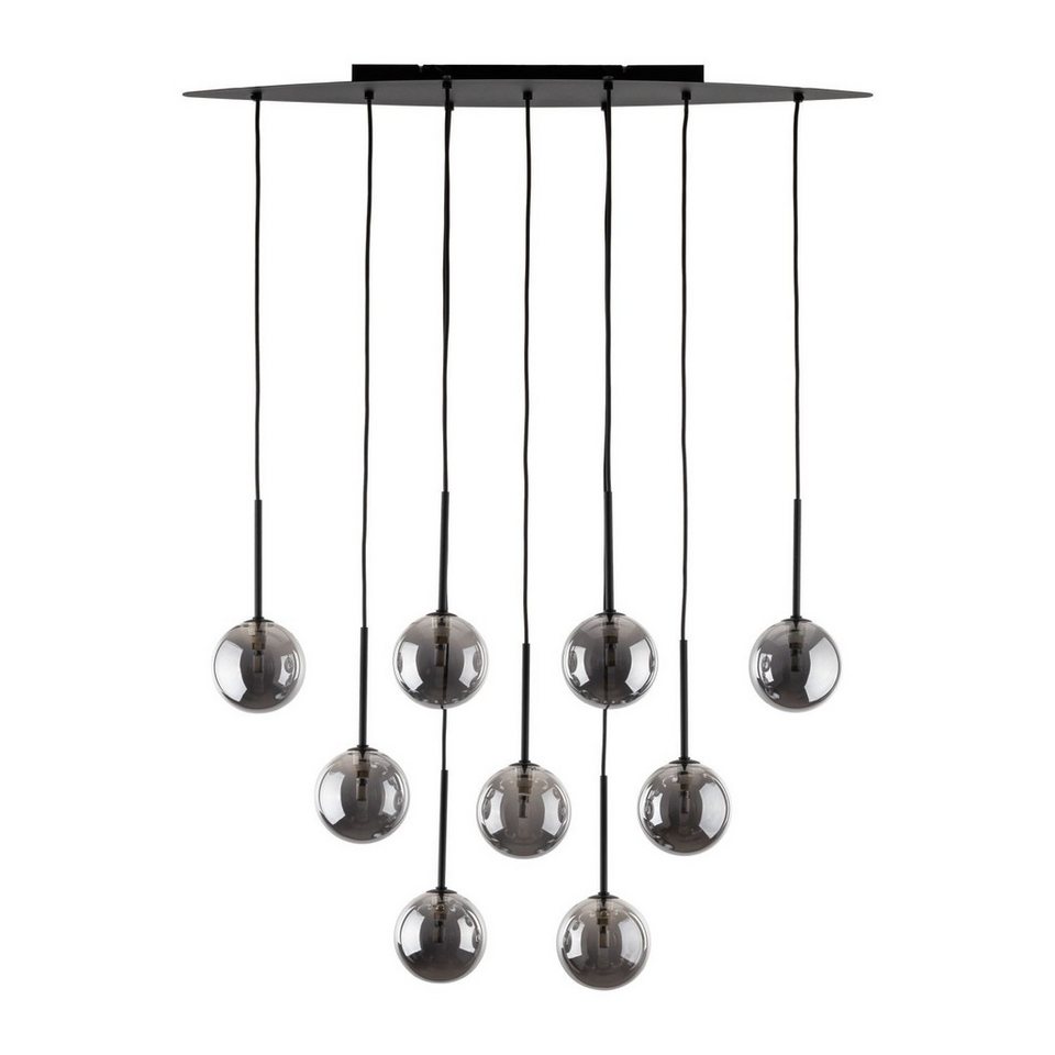 Licht Erlebnisse Pendelleuchte Mieke Ohne Leuchtmittel Rauchglas