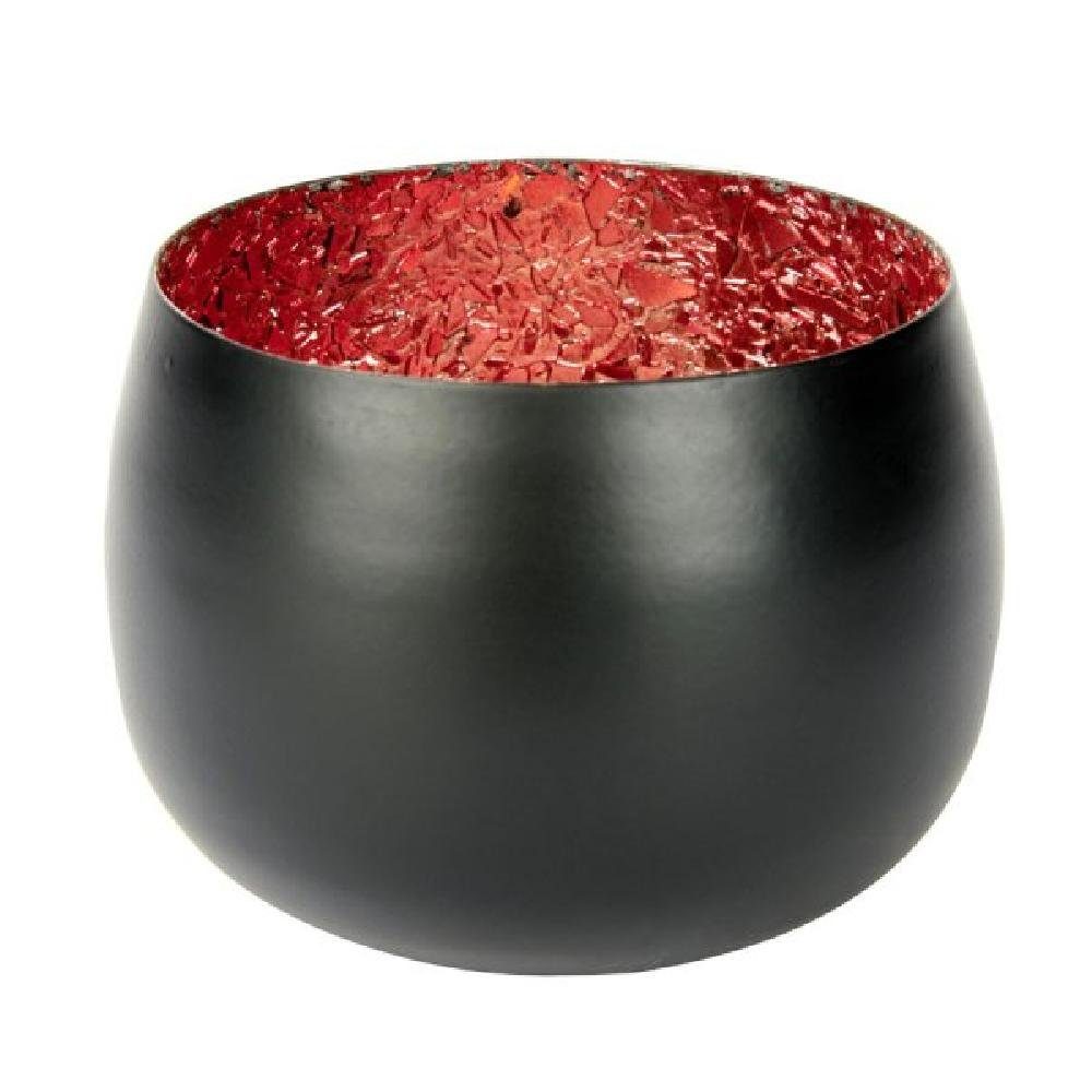 Lambert Windlicht Windlicht Eisen Rot Glitzer (6,5cm)