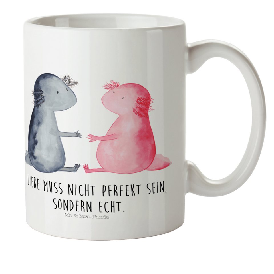 Mr And Mrs Panda Kinderbecher Axolotl Liebe Trinkbecher Kinder Tasse