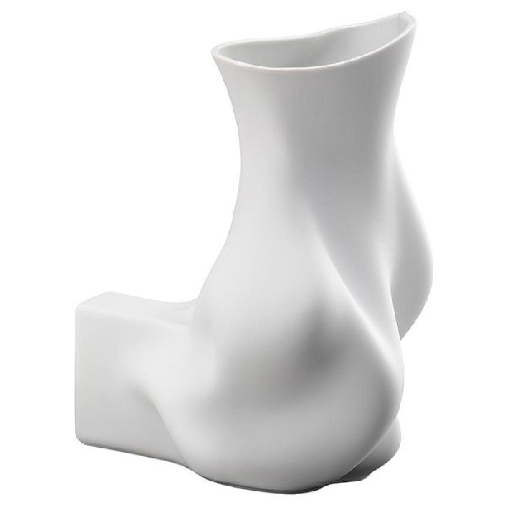 Rosenthal Dekovase Vase Blown 2nd Edition Mattweiß