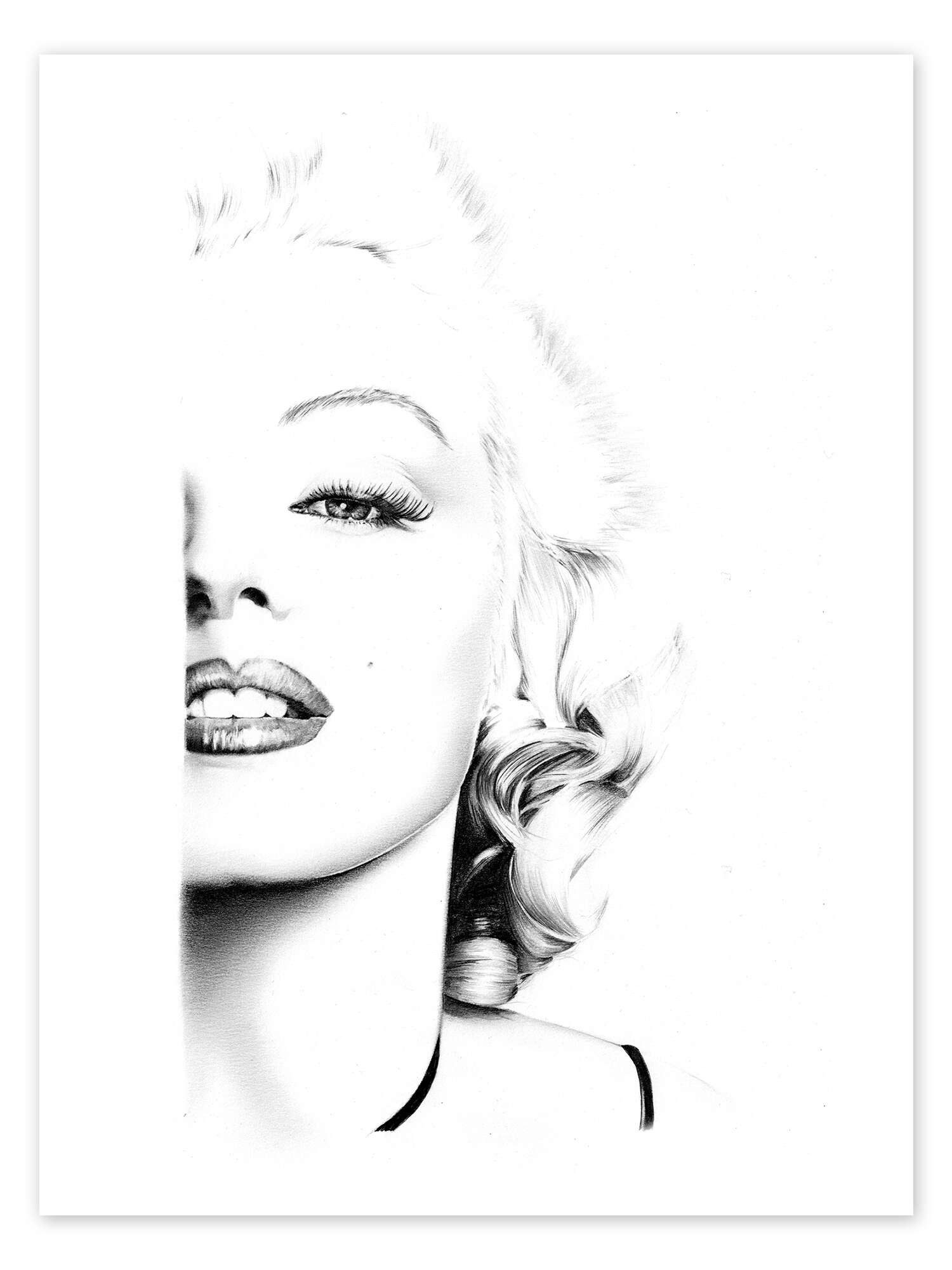 Posterlounge Wandbild Marilyn Monroe III, Dirk Richter, erhältlich als ...