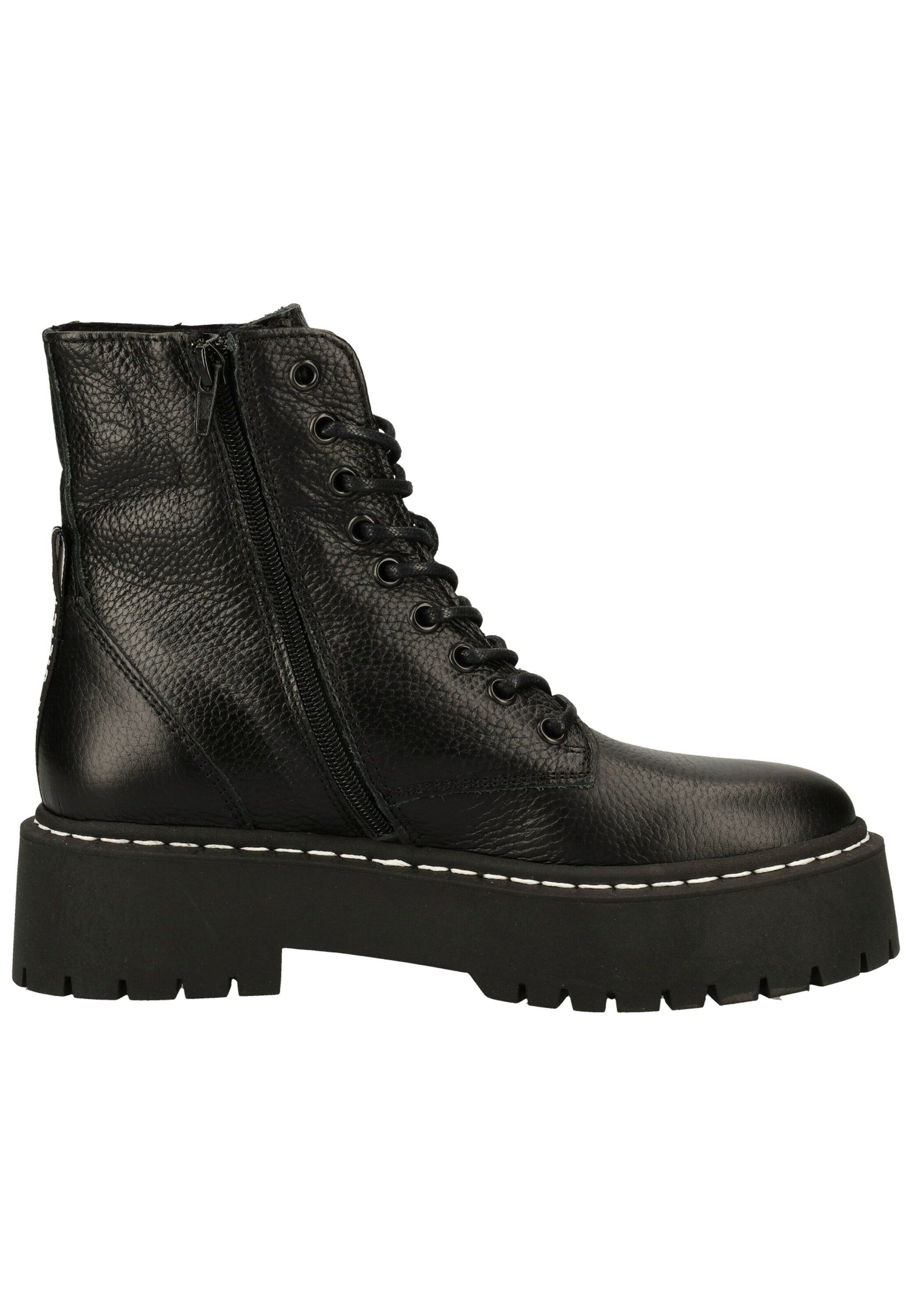 Steve Madden Schnürstiefelette 1 Tlg Seitlicher Reißverschluss
