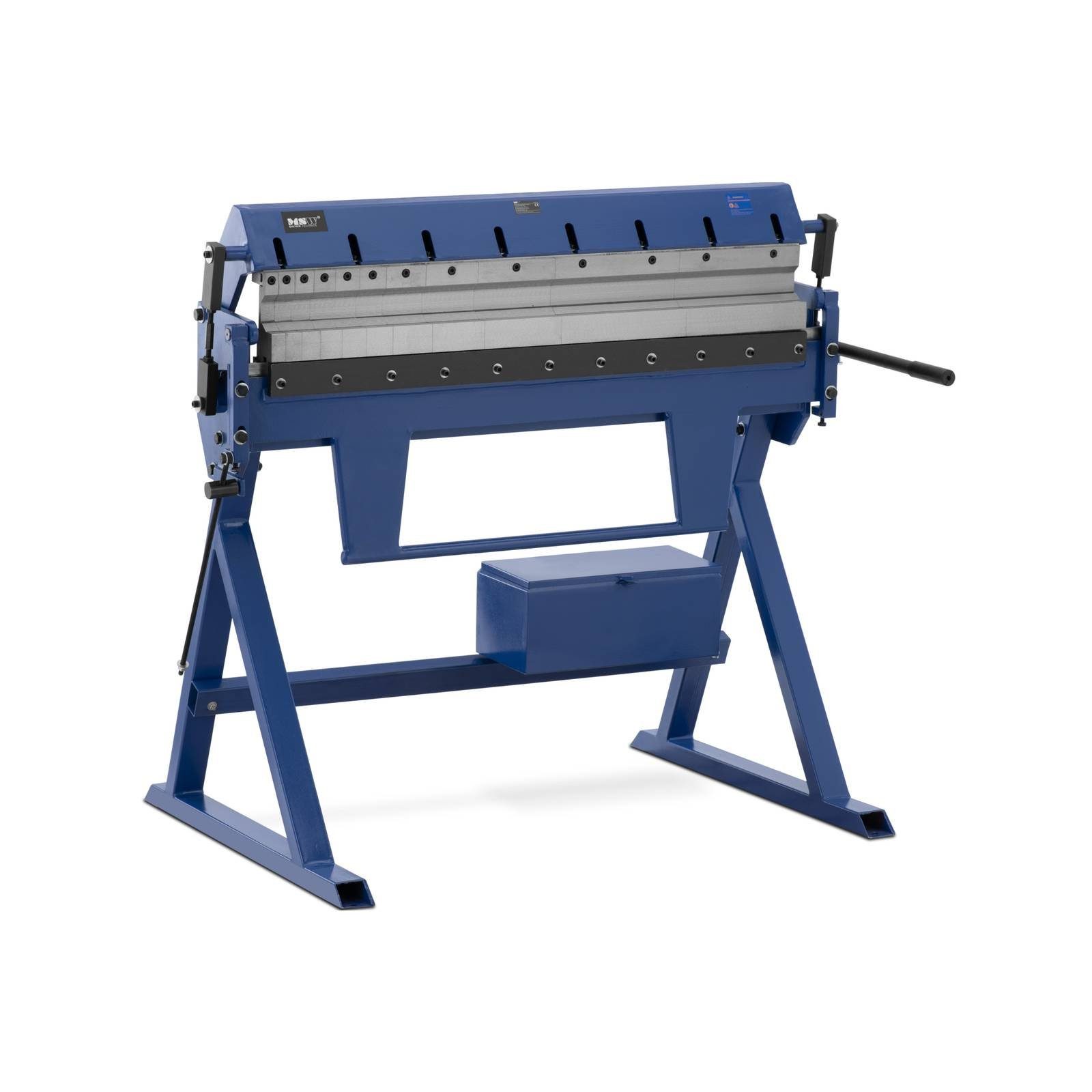 MSW Biegewelle Abkantbank - mit Segmenten und Unterbau - 0-1050mm - 0-135° - manuell, 127 cm lang