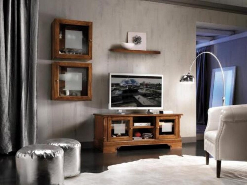 Jvmoebel Wohnzimmer Set Wohnwand Set 3tlg Wohnzimmer Rtv Vitrine