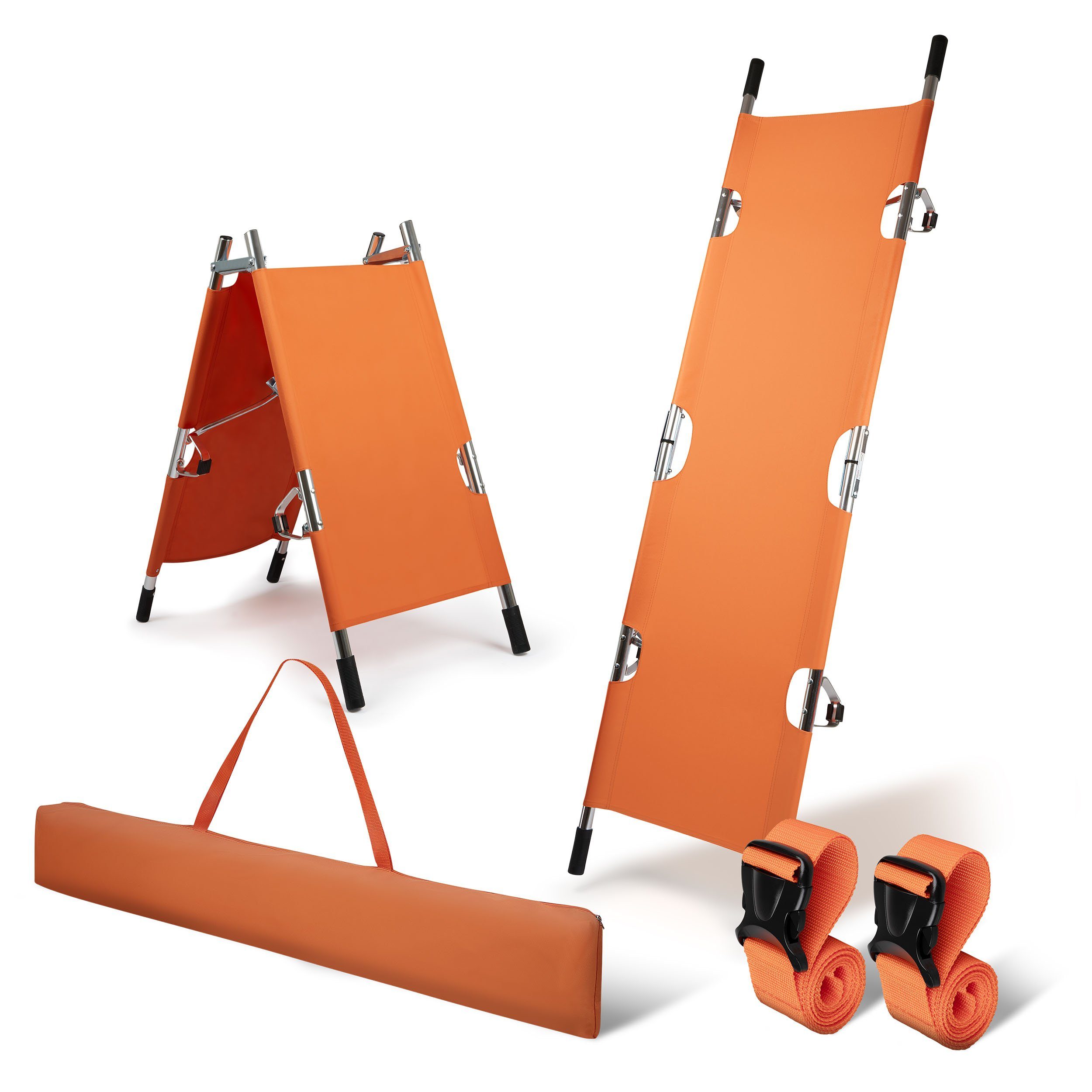 Erste-Hilfe-Set Faltbare Erste-Hilfe-Trage - 208 x 54,5 x 13 cm - Orange