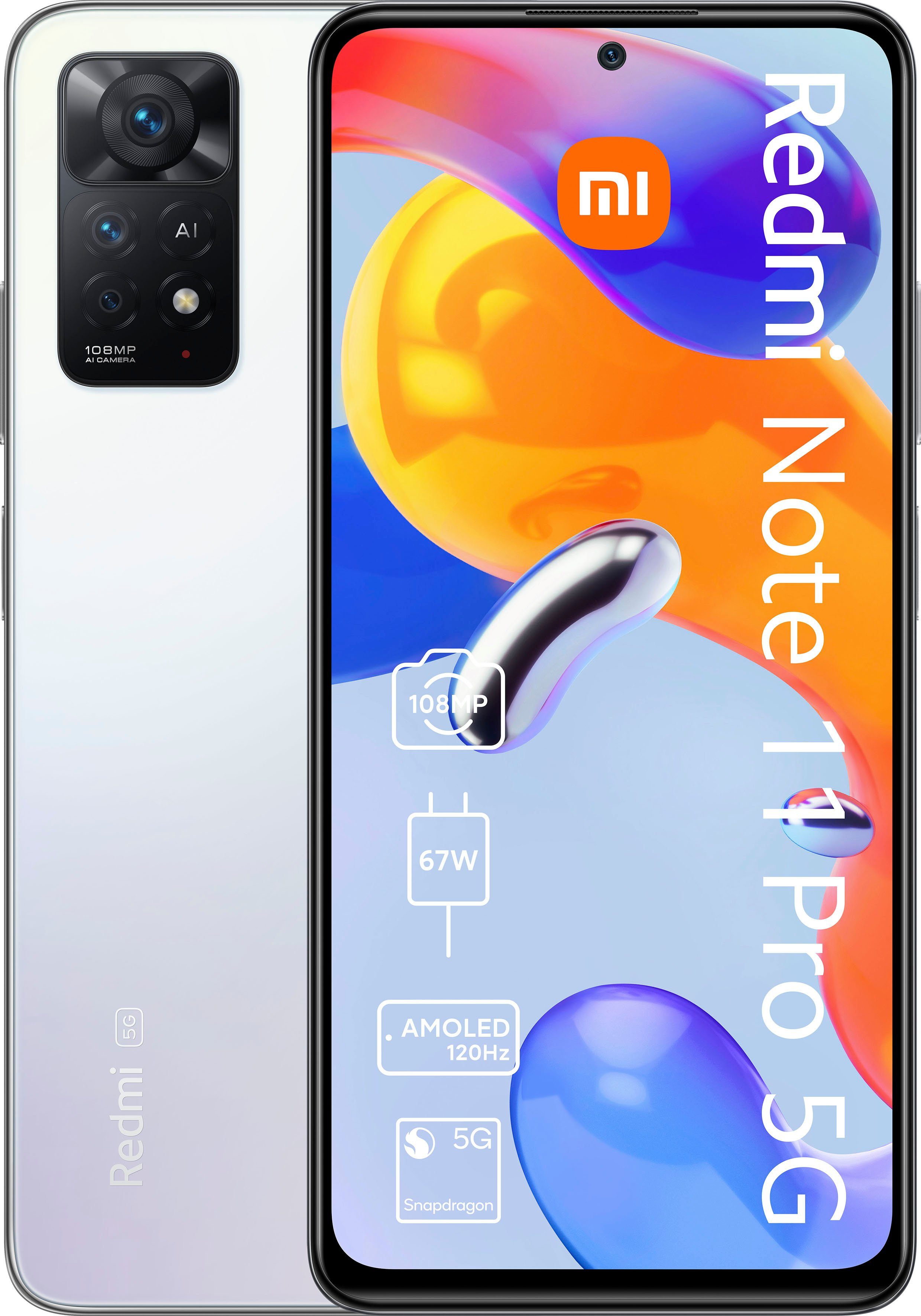 Xiaomi Redmi Note 11 Pro 5G Smartphone (16,94 cm/6,67 Zoll, 128 GB ...