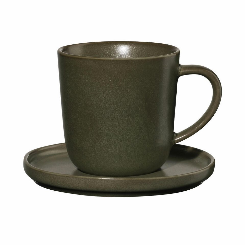 Asa Selection Espressotasse Coppa Nori Mit Unterer 80 Ml Porzellan