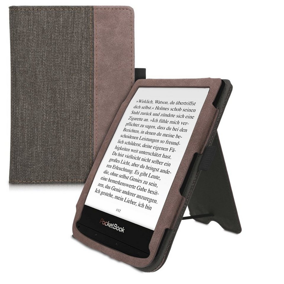 Kwmobile E Reader Hülle Flip Schutzhülle Für Pocketbook Touch Lux 4