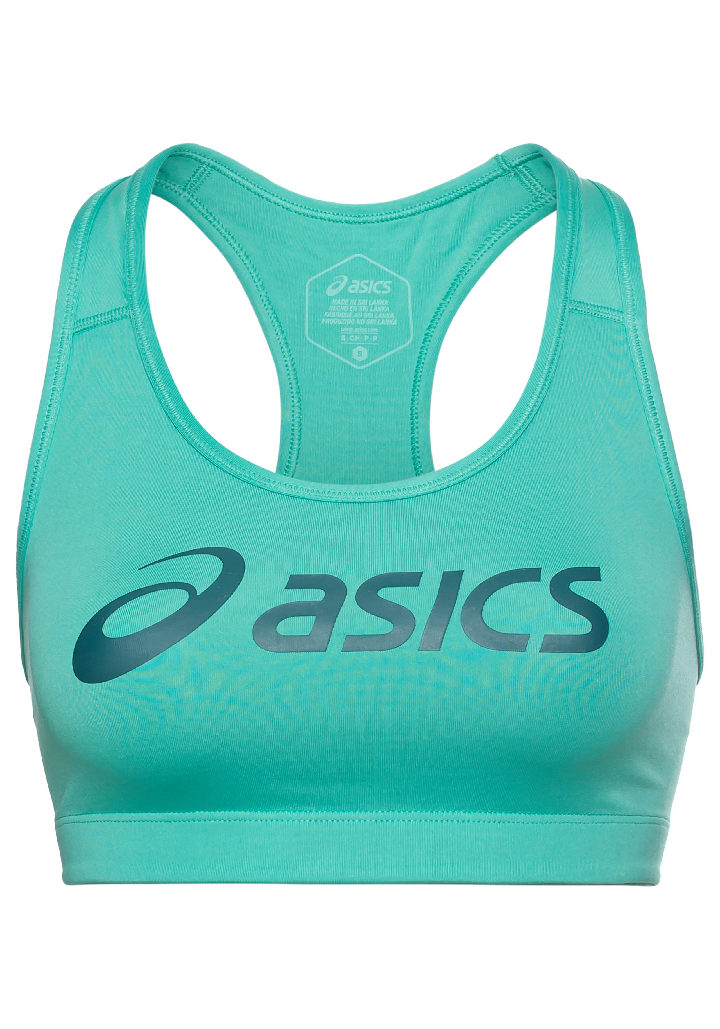 Asics Sport-BH CORE ASICS LOGO BRA, Komprimierender Stoff, der stützt ...