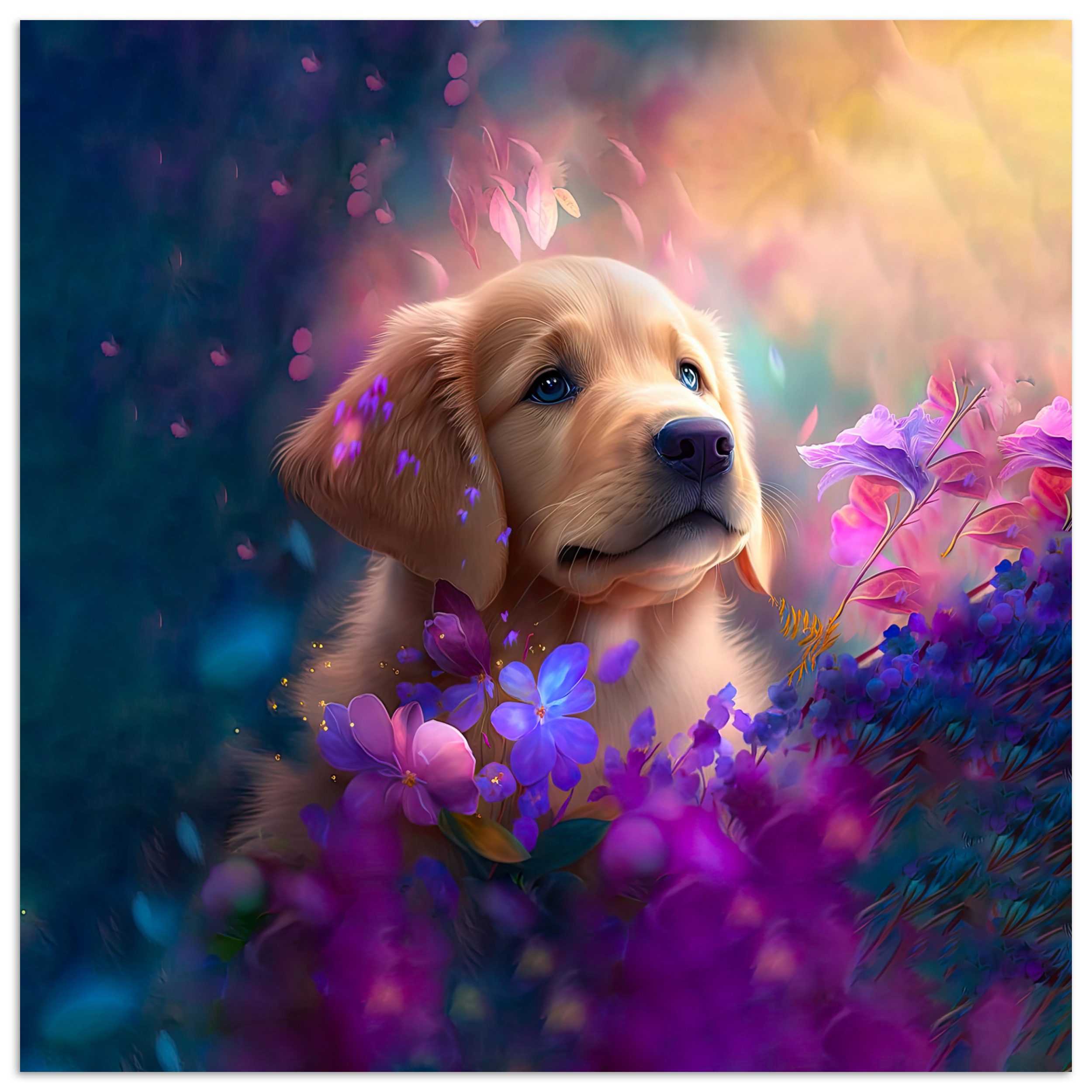 Golden Retriever Poster online kaufen | OTTO
