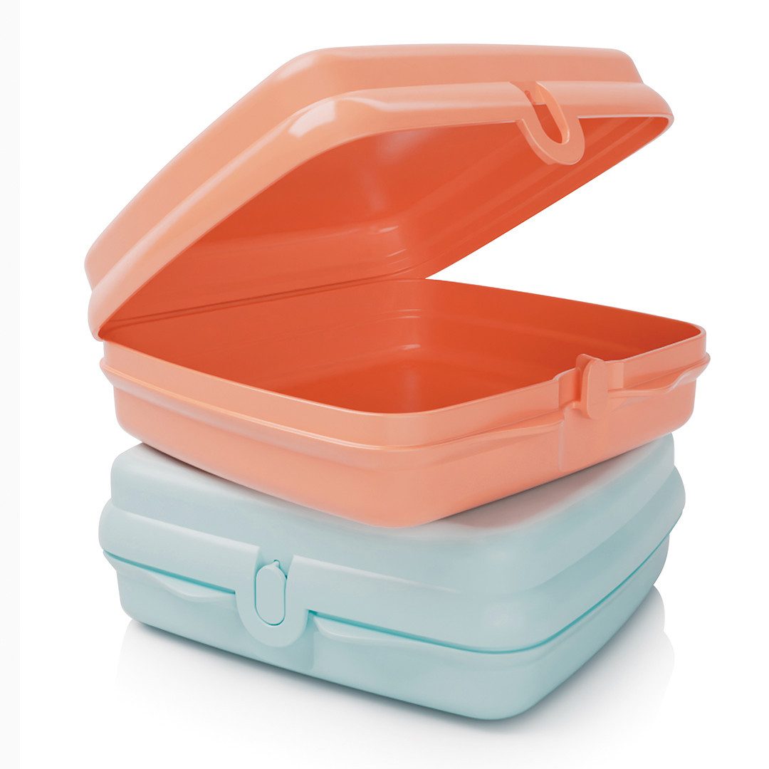 TUPPERWARE Vorratsdose Tupperware Eco+ Snackboxen 2er Set, Bonboniere ...