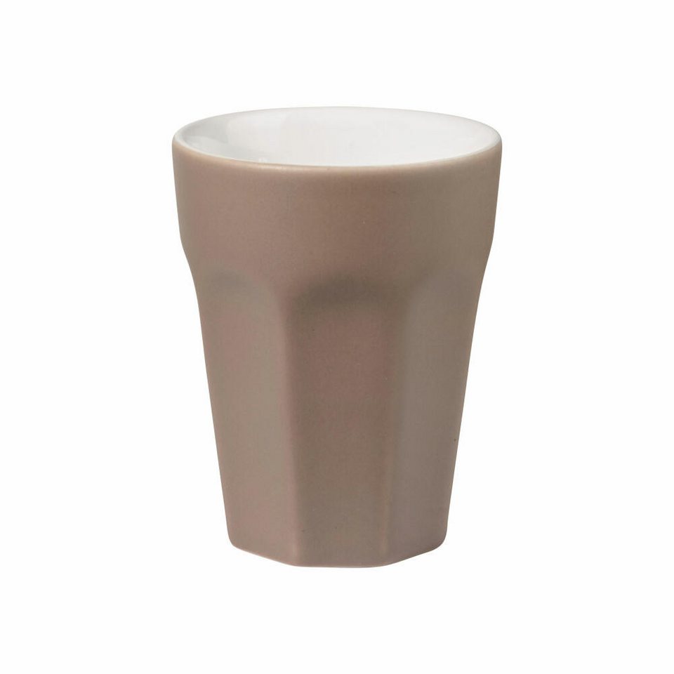 Asa Selection Espressotasse Ti Amo Colore Taupe 100 Ml Steingut
