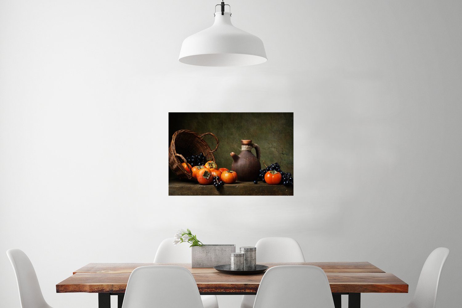 Muchowow Poster Rustikal Obst Korb Stilleben 1 St Wandbild