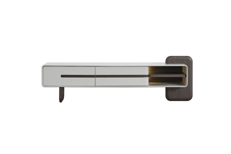 Jvmoebel Sideboard Weißes Lowboard Modernes Rtv 2 Türiges Wohnzimmer