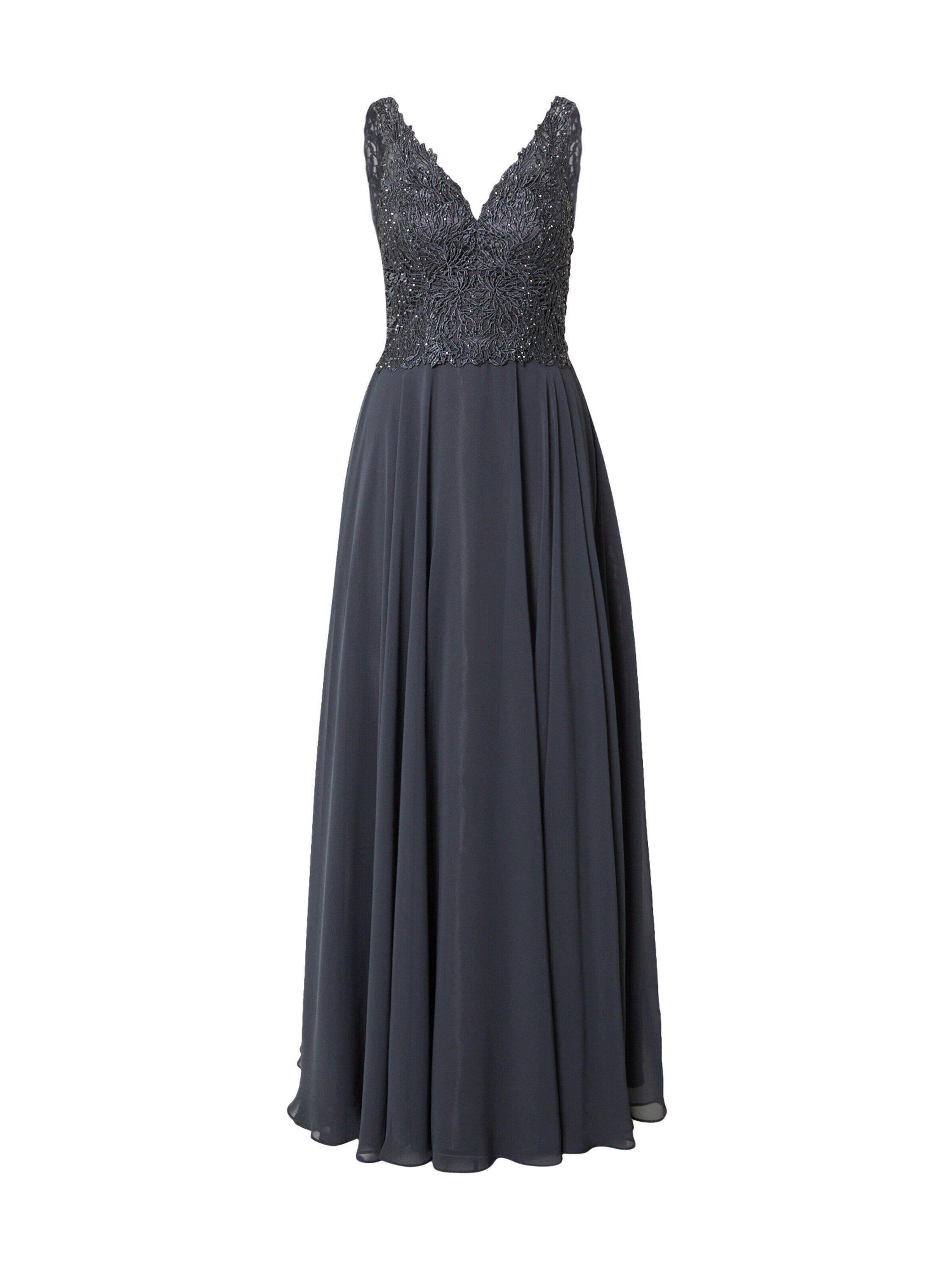 Mascara Abendkleid 1 Tlg Ziersteine Falten