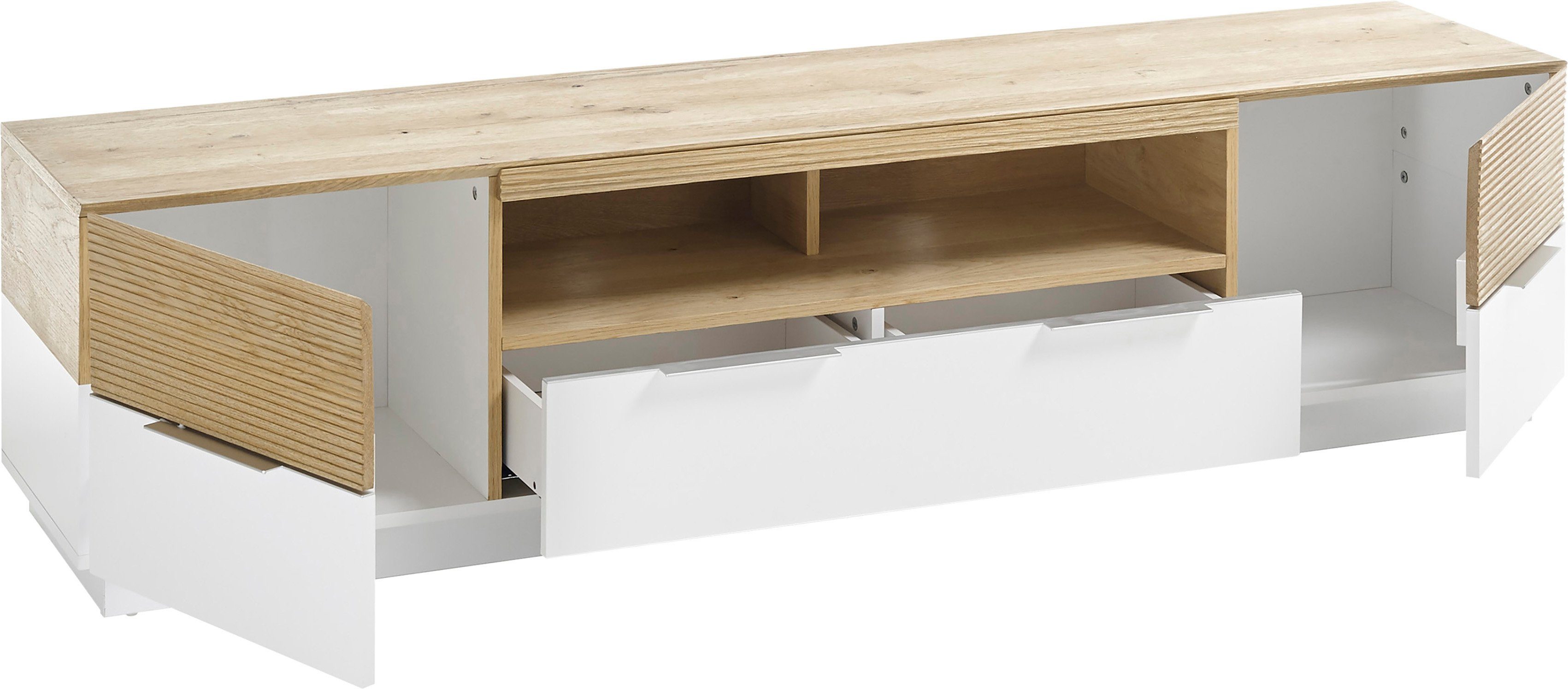 Moderne Lowboards Eiche-Massiv online kaufen | OTTO