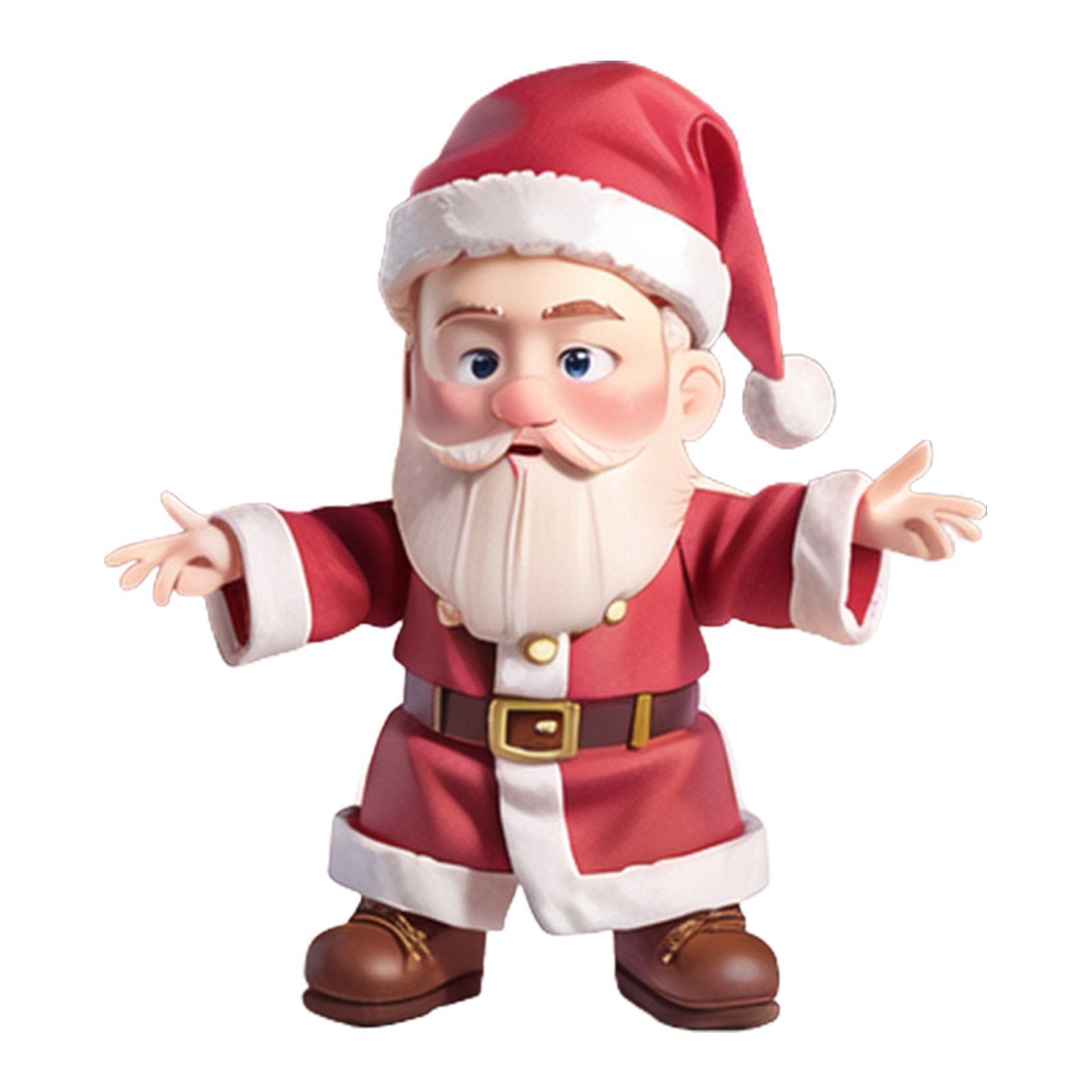 Rutaqian Christbaumschmuck Ornamente Santa Claus Neujahrsgeschenk