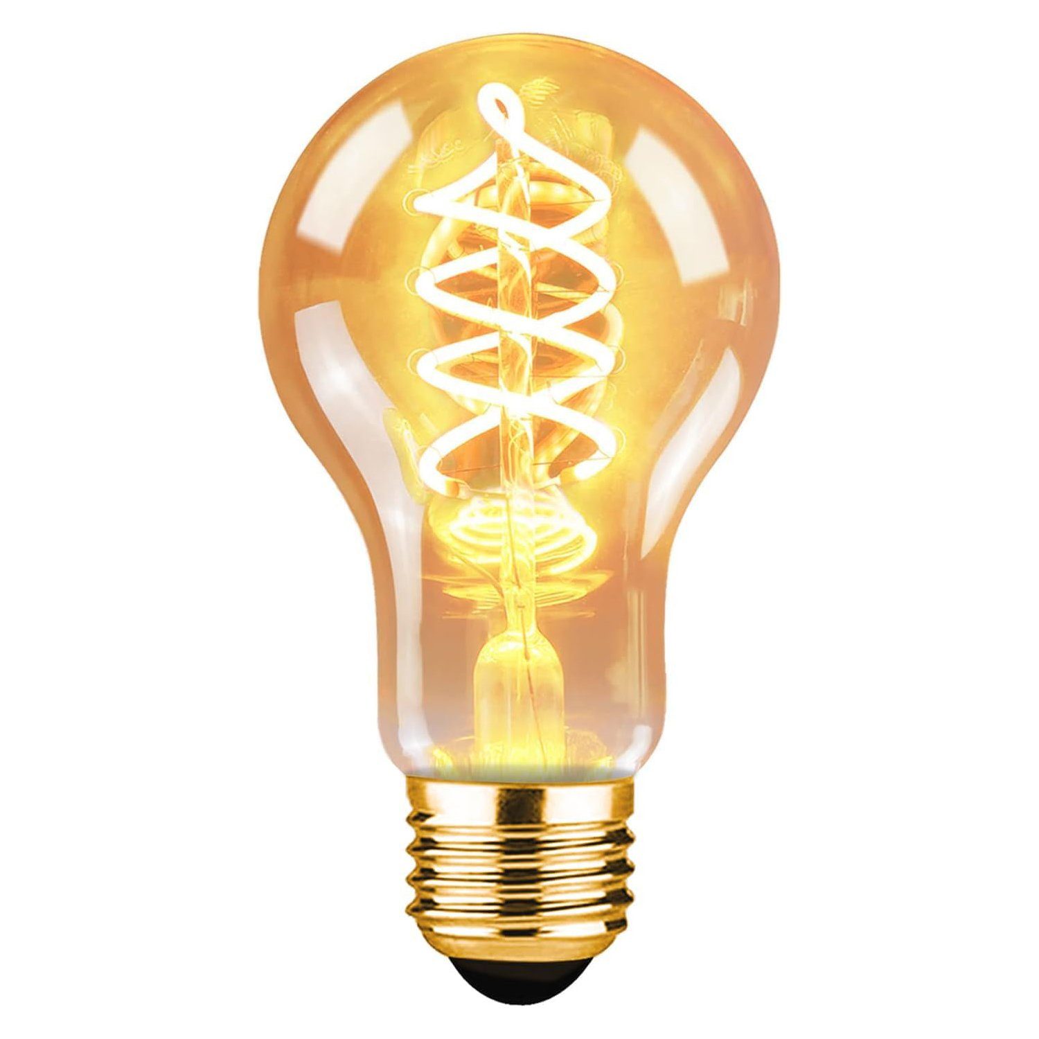 Zmh Led Leuchtmittel Edison Vintage Glühbirne 4w Glühlampe A60 Antike