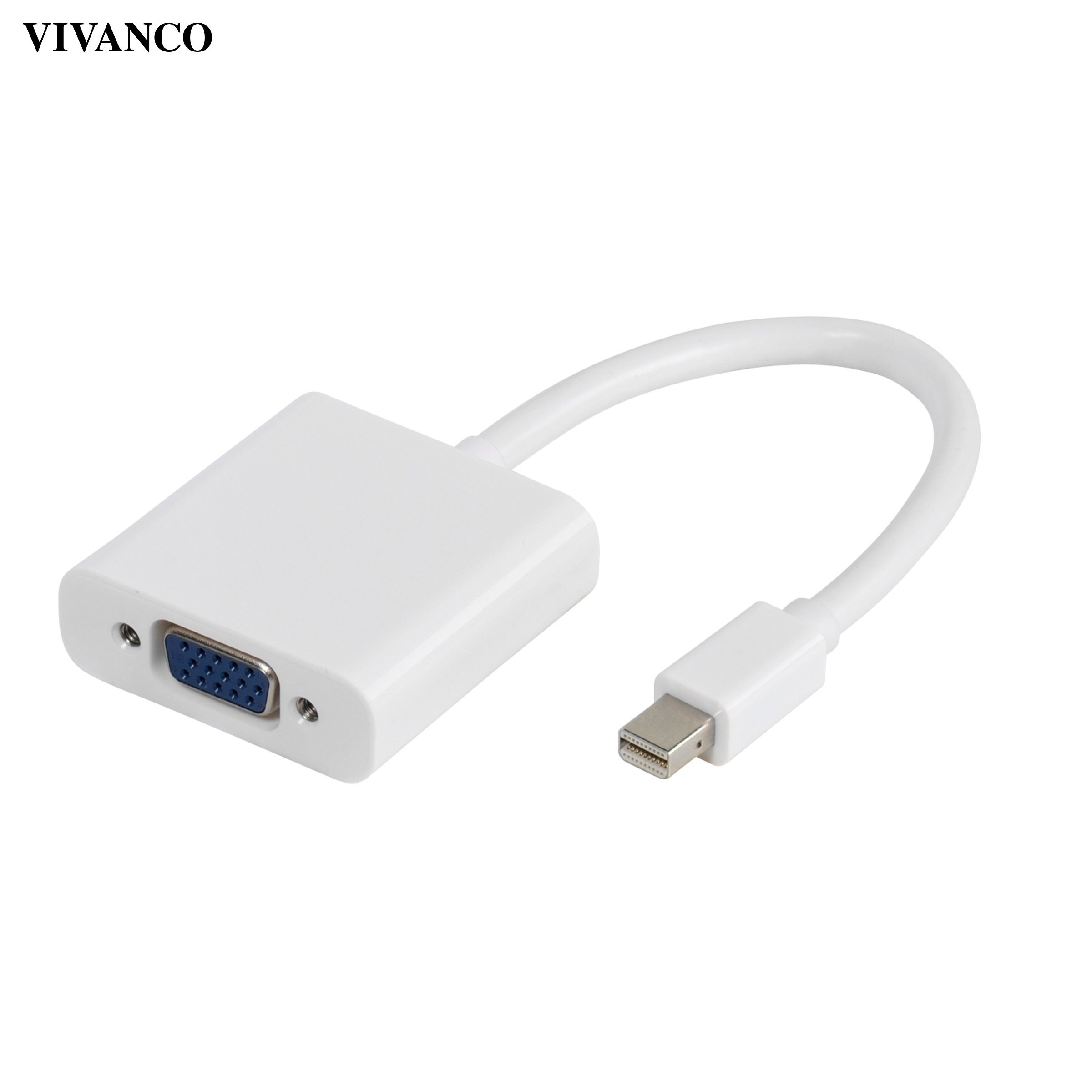 Vivanco Computer-Kabel, Mini DisplayPort zu VGA Adapter, Mini ...