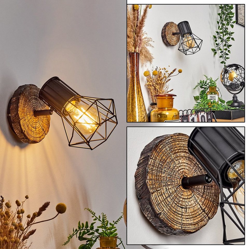 Hofstein Wandleuchte Pomari Verstellbare Wandlampe Aus Metall In
