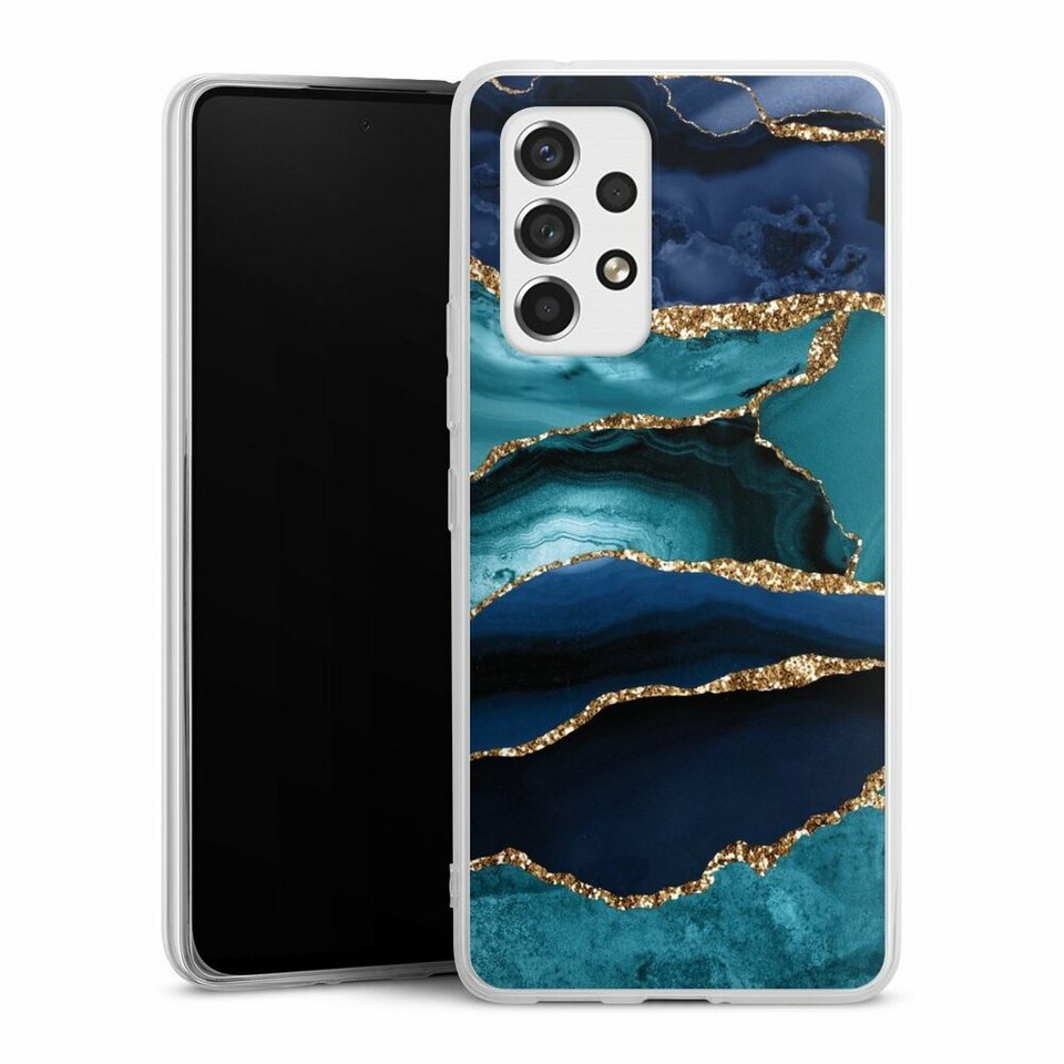 Deindesign Handyhülle Marmor Trends Glitzer Look Samsung Galaxy A53 5g