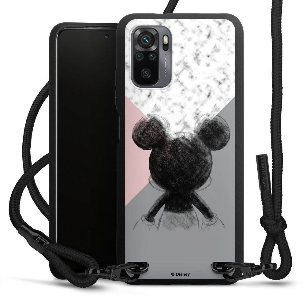 Deindesign Handyhülle Disney Marmor Mickey Mouse Mickey Mouse Scribble