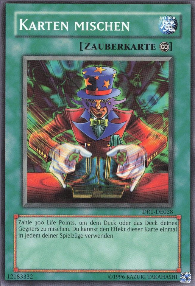 Recollectibles Sammelkarte Yugioh Karte Karten Mischen Deutsch Yu Gi