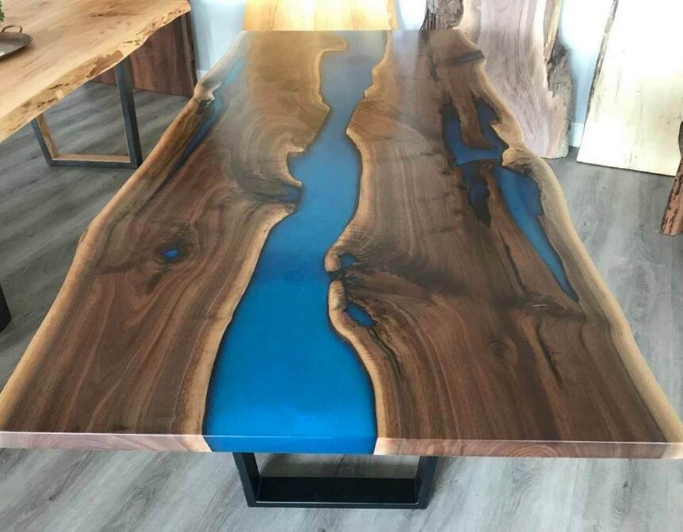 Jvmoebel Esstisch Fluss Tische Esstisch Design Tisch Moderne Meer