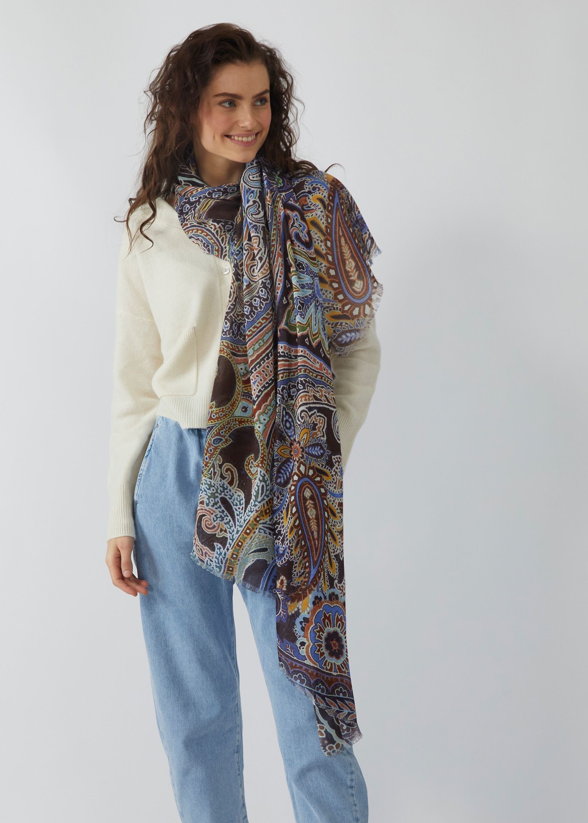 Codello Modeschal URBAN HIGHLANDER, mit klassischem Paisley-Muster