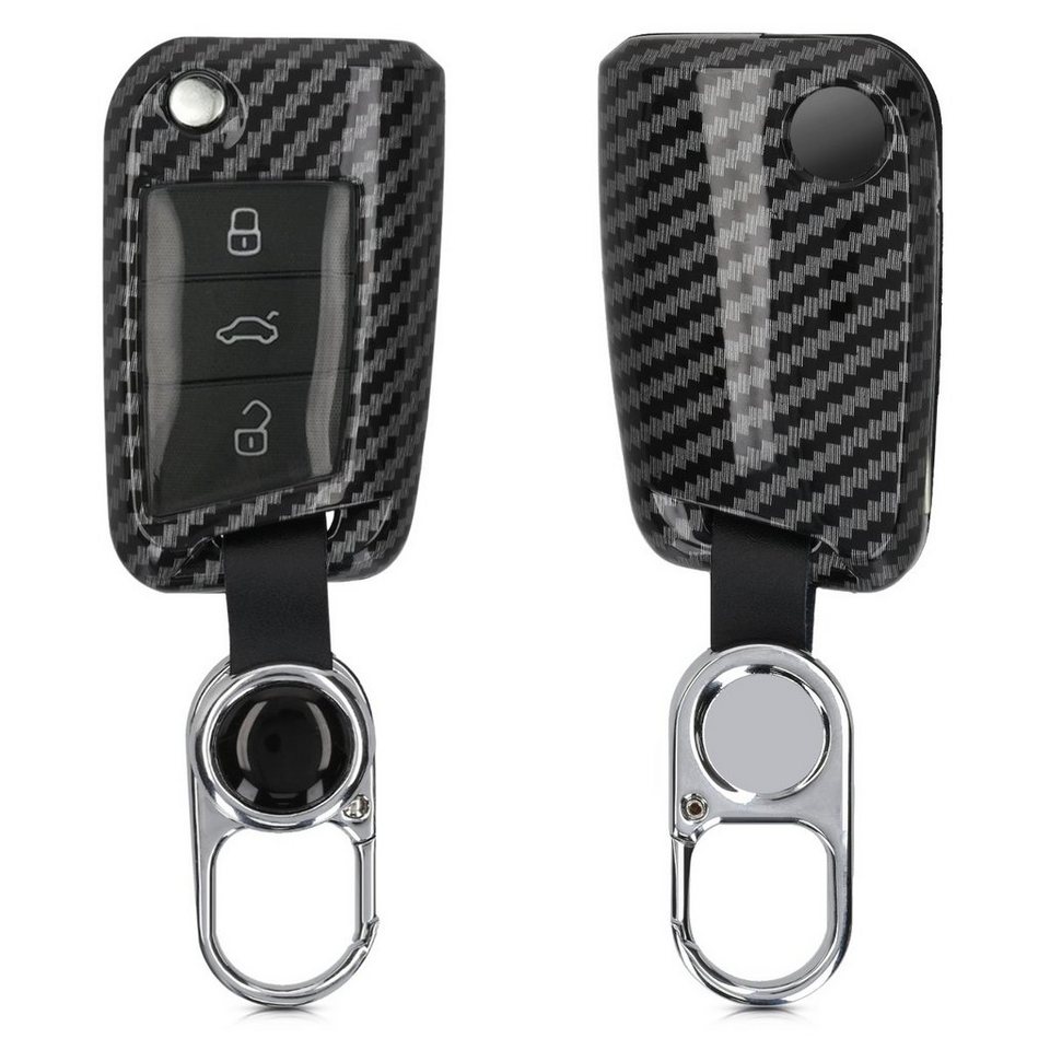 Kwmobile Schlüsseltasche Autoschlüssel Hülle Für Vw Golf 7 Mk7