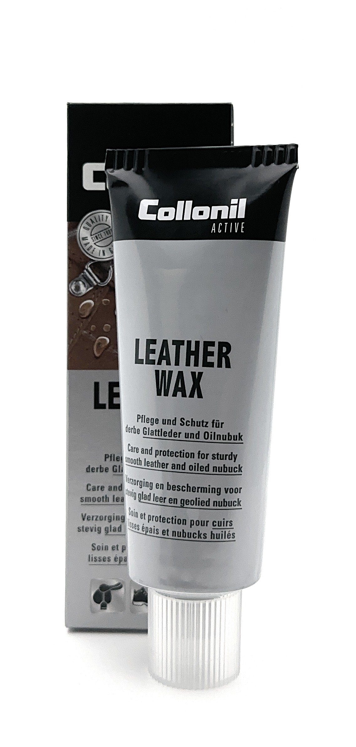 Collonil Collonil Active Leather Wax Schuhpflege farblos, 75 ml Lederpflege