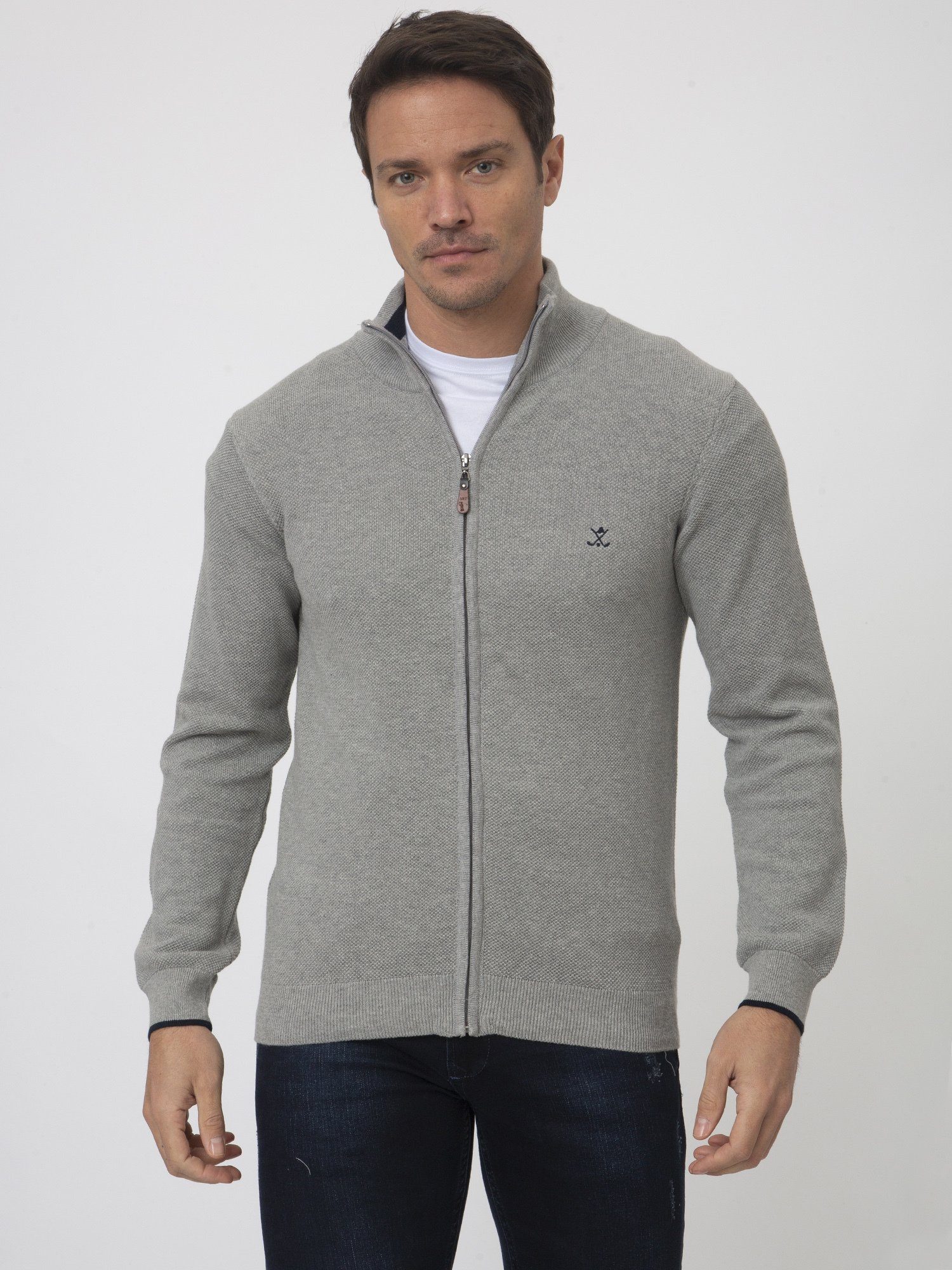 Sir Raymond Tailor Cardigan CASTELLOLI (1-tlg)