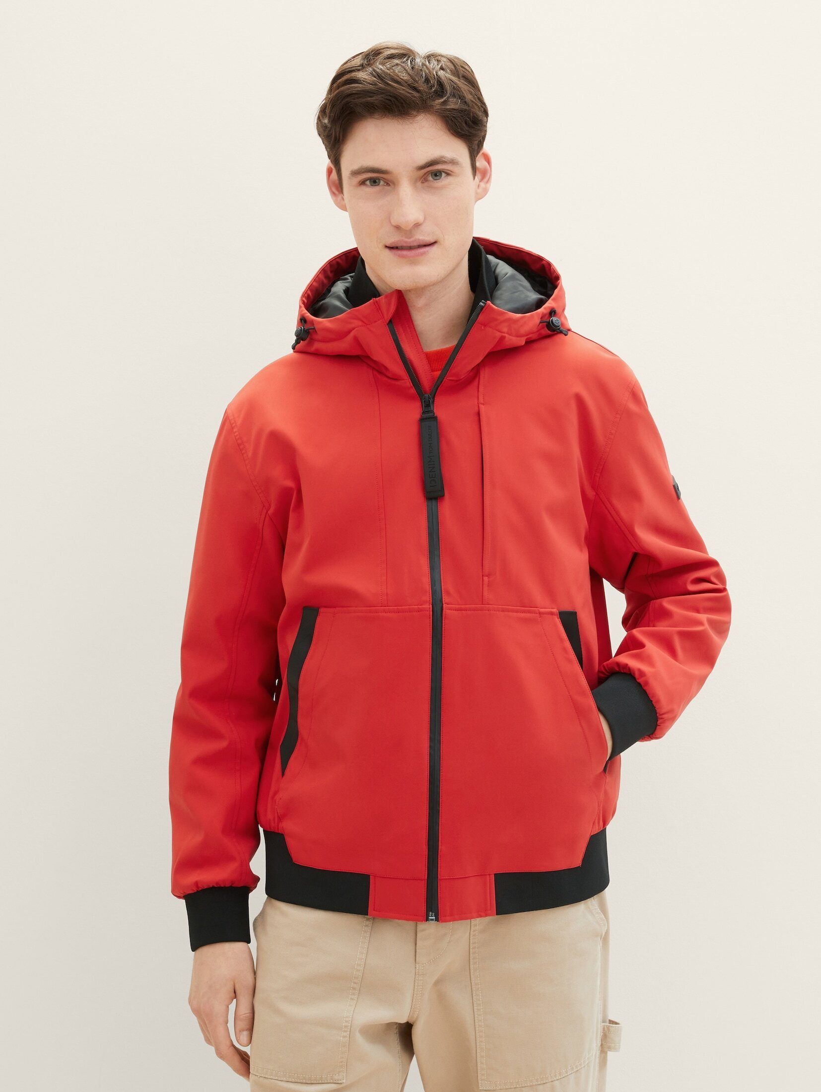 Tom Tailor Denim Fieldjacket Softshell Jacke Mit Pflegeleichten